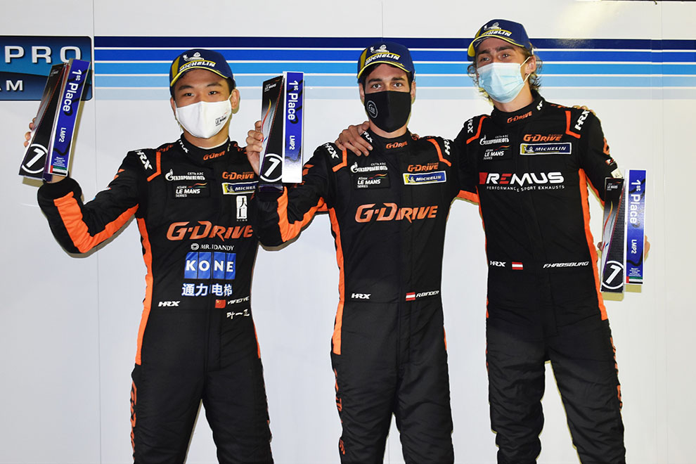 René Binder und G-Drive Racing feiern ALMS-Titel in Abu Dhabi - Motor ...