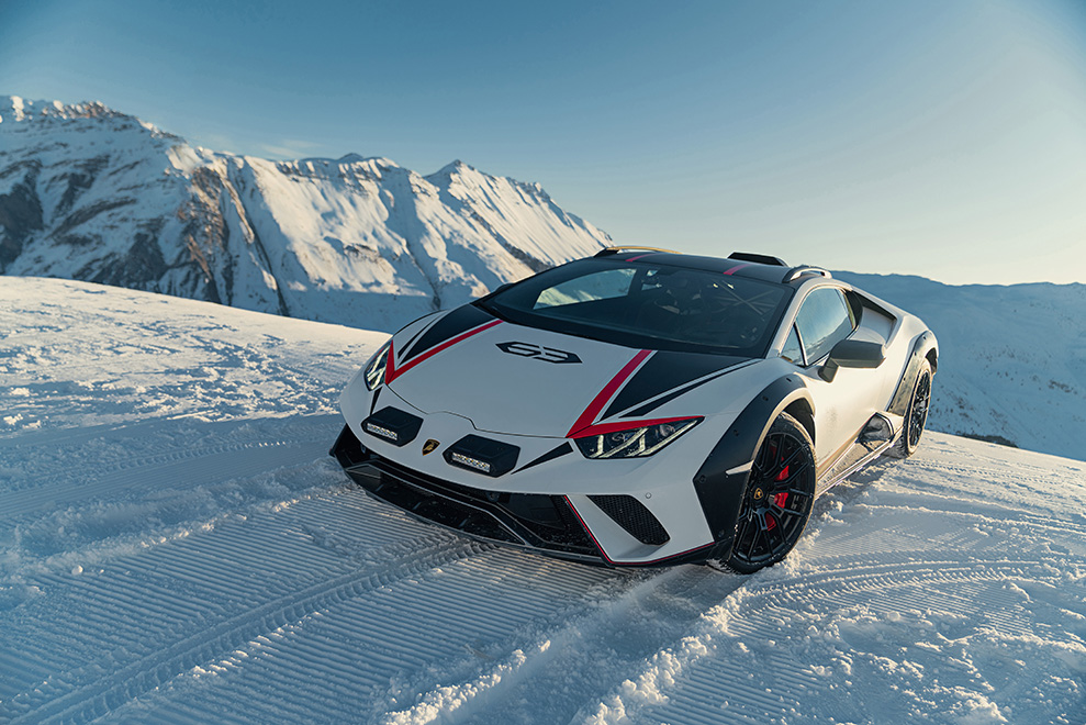 Schne Lamborghini 4 Sitzer Bildnull