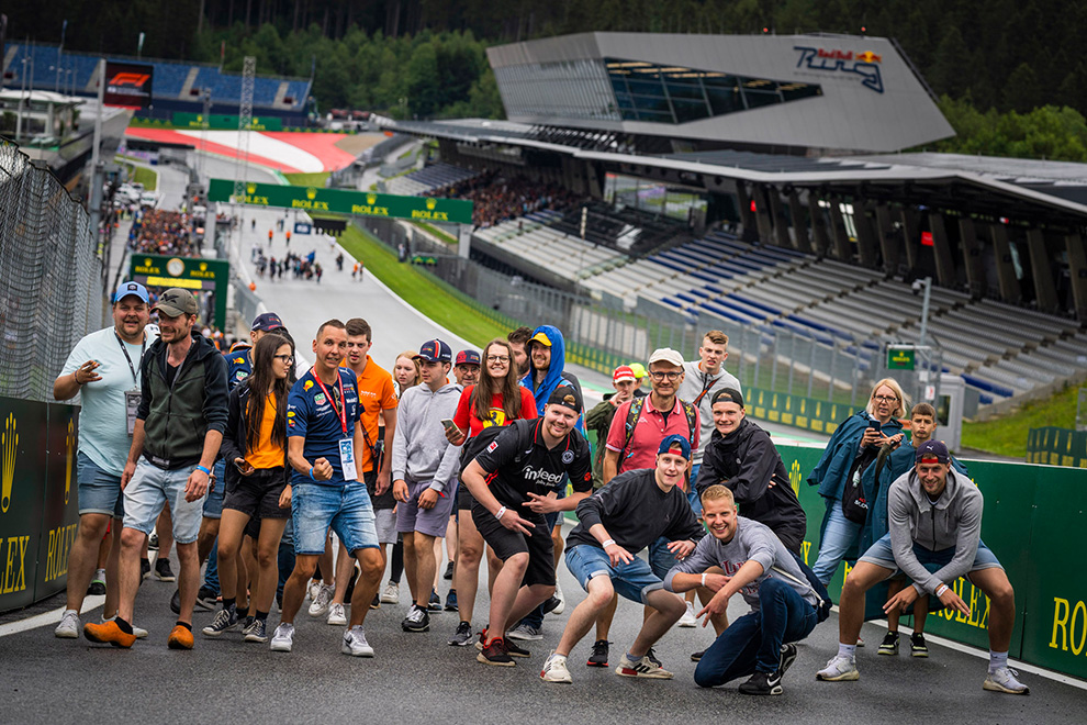 Perfekter Auftakt für F1-Festival am Spielberg mit Pit Lane Walk ...
