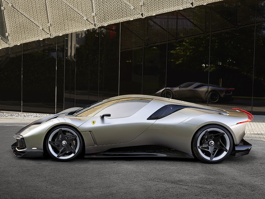 Ferrari hat das neueste Mitglied seiner One-Off-Serie enthüllt: den ...
