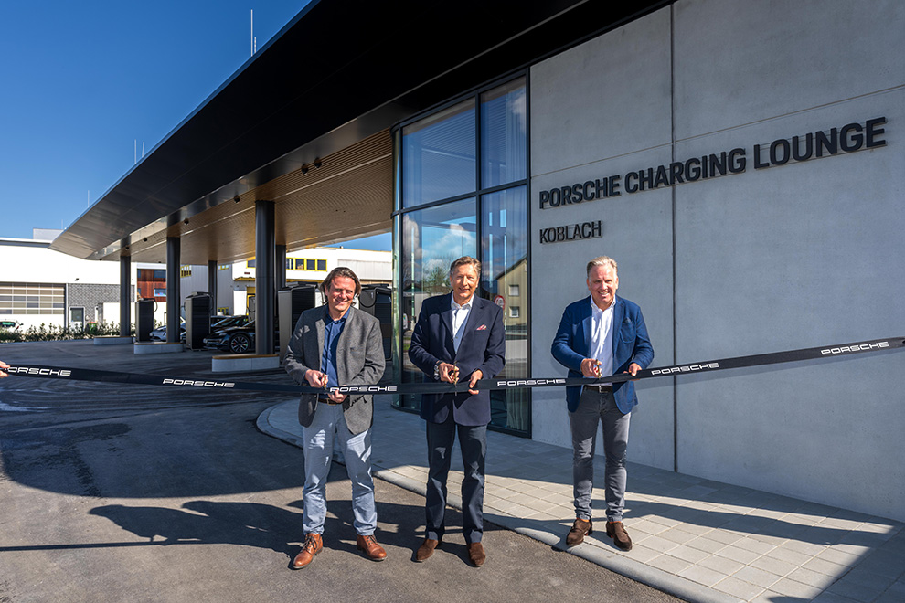 Erste Porsche-eigene Ladestation in Österreich eröffnet - Motor ...