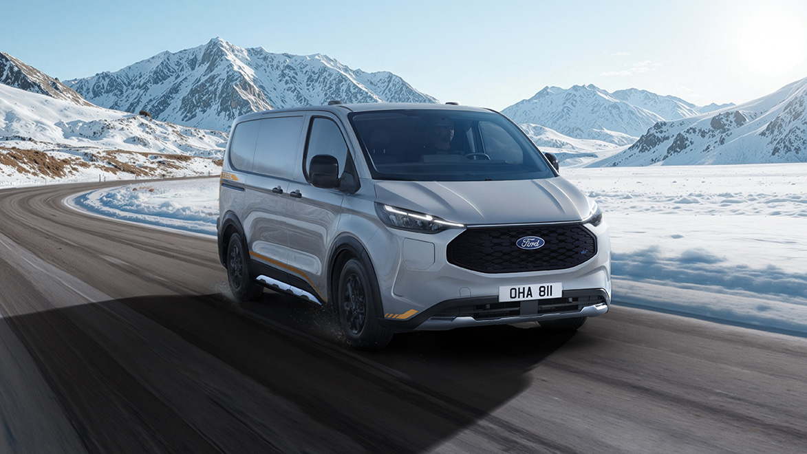 Ford E-Transit Custom demnächst auch mit Allrad - Motor-Freizeit-Trends.at